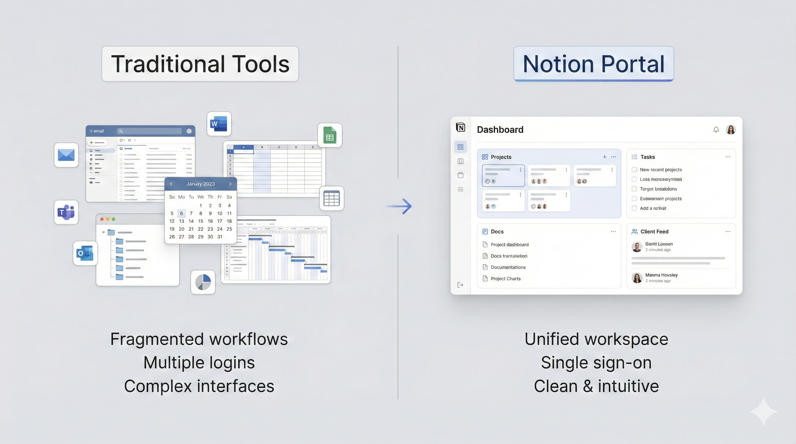 Notion vs. Traditional Client Management Tools: 2026 Comparison ...